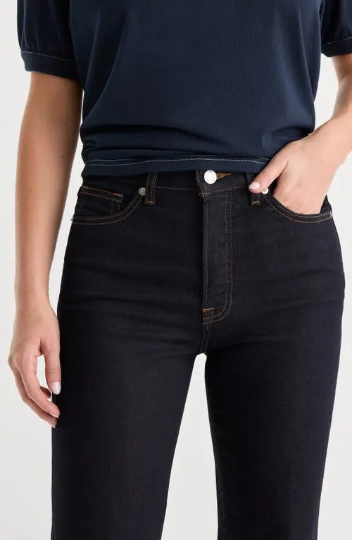 Good American Good True High Waist Straight Leg Jeans