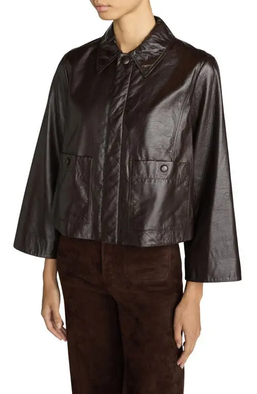 FRAME Paper Leather Jacket
