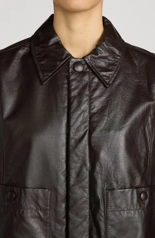 FRAME Paper Leather Jacket