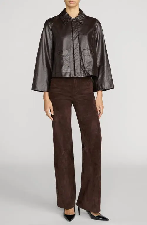 FRAME Paper Leather Jacket