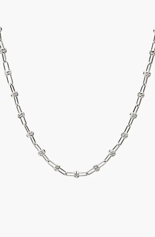Mejuri Base Chain Convertible Necklace - Sterling Silver