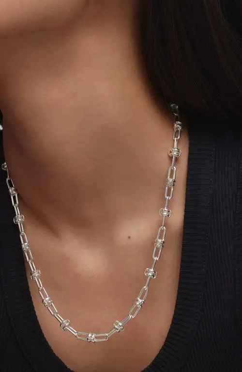 Mejuri Base Chain Convertible Necklace - Sterling Silver