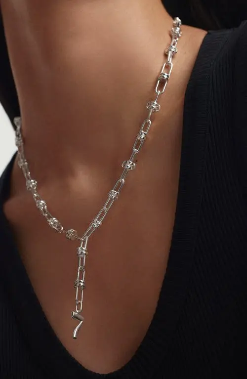 Mejuri Base Chain Convertible Necklace - Sterling Silver