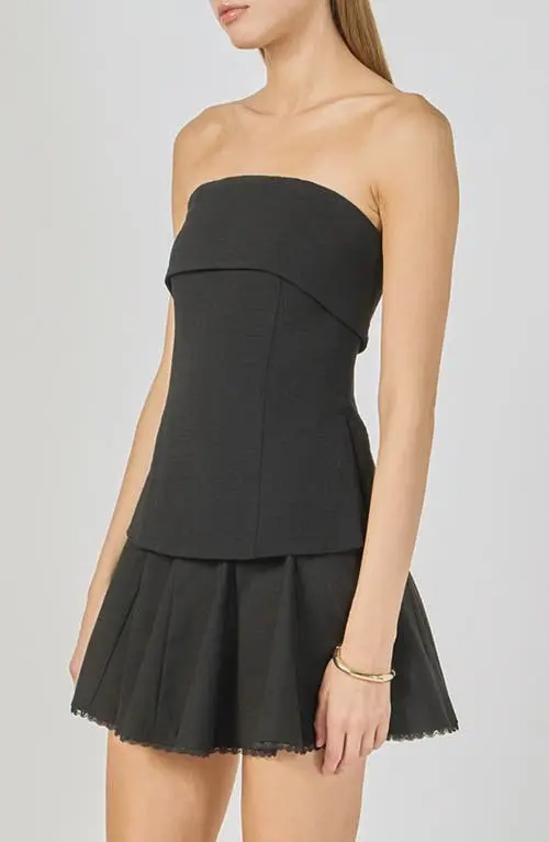 Endless Rose Folded Strapless Tube Top