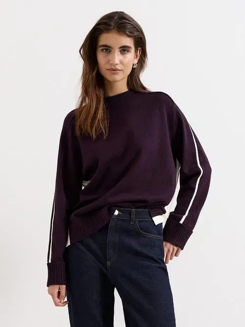 PHASE EIGHT Hallie Tipped Knitted Jumper