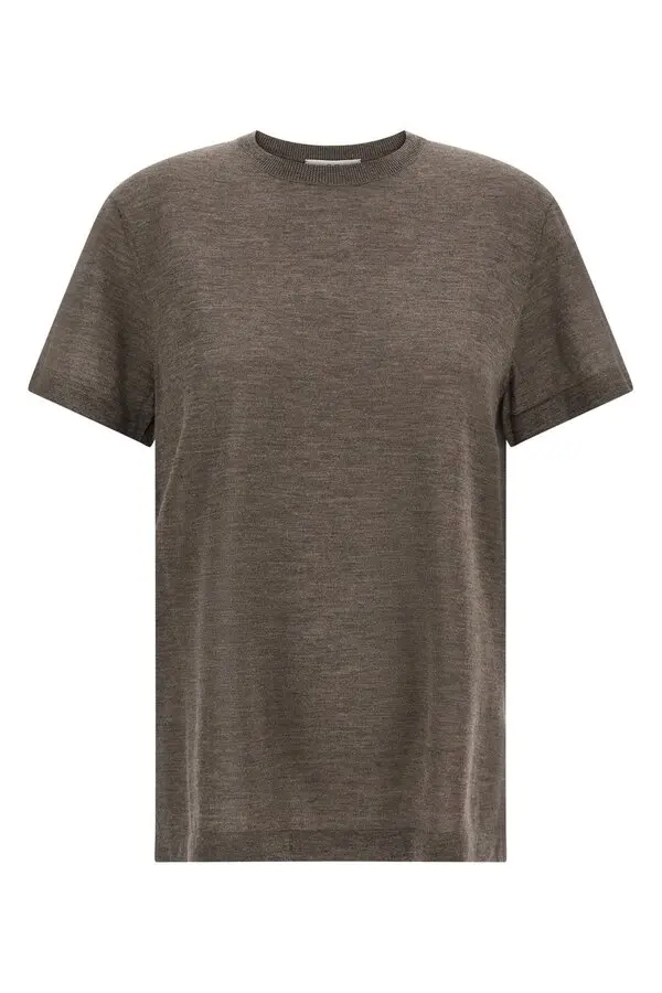 Co Knitted T-shirt - Brown
