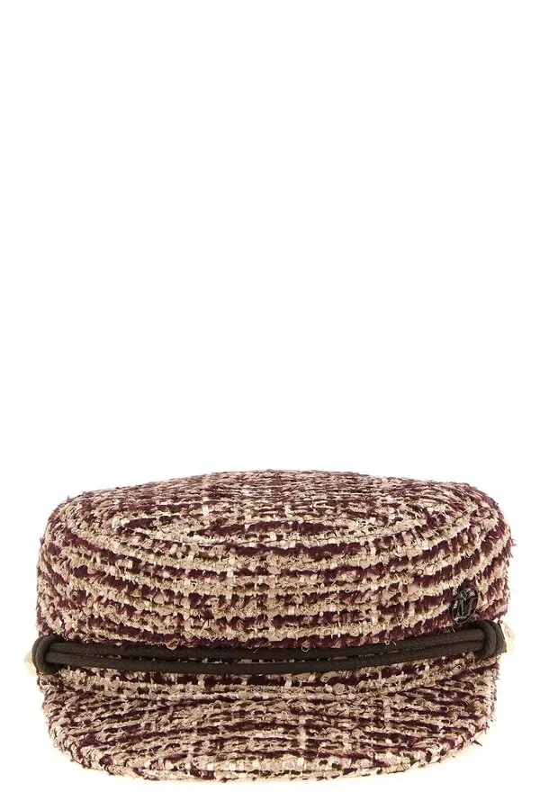 MAISON MICHEL New Abby' Hat - Bordeaux