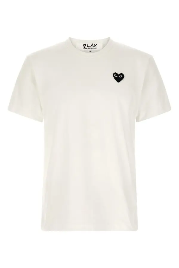 Play Comme Des Garcon T-shirt With Heart Patch