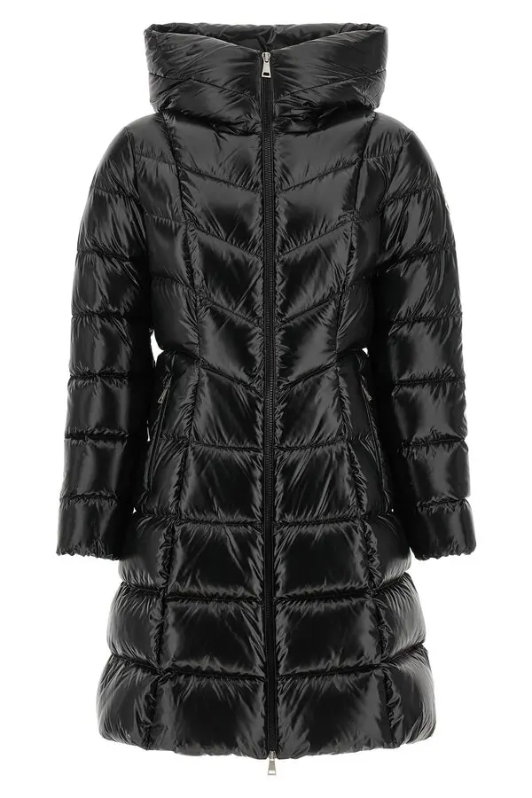 Moncler Marusse' Down Jacket With Chevron Quilting - Black