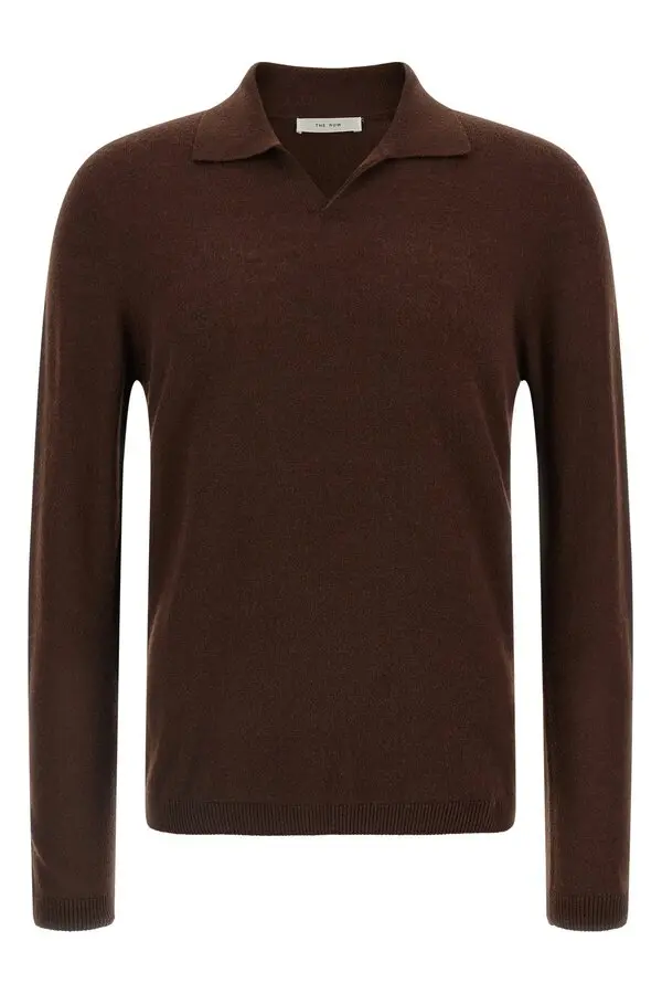 THE ROW Ripley Top' Sweater - Brown