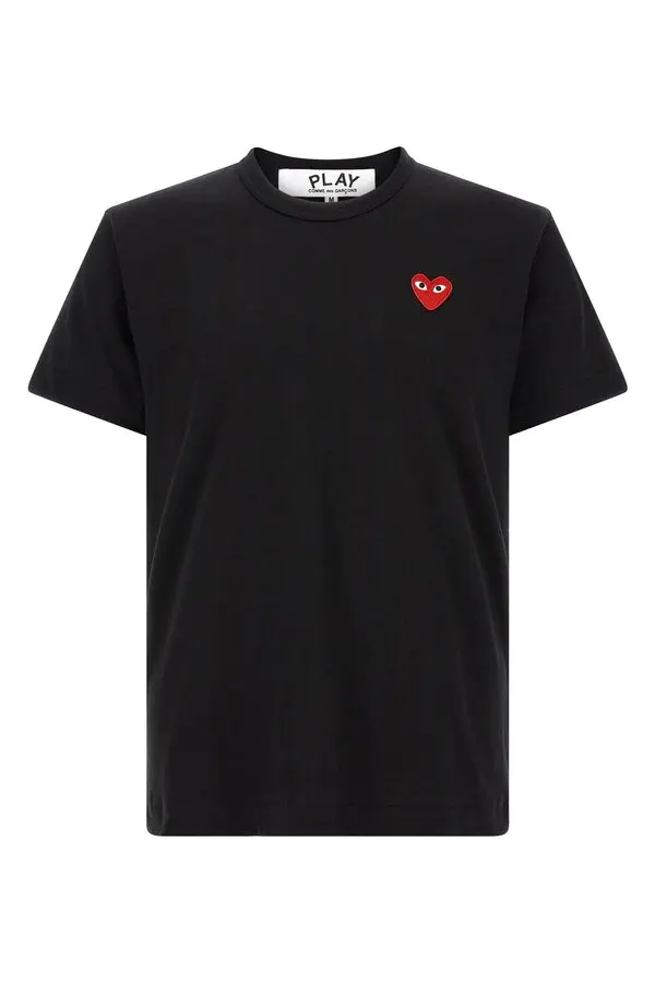 Play Comme Des Garcon Heart Patch T-shirt