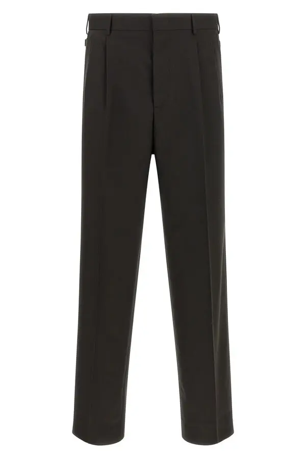 CELLAR DOOR Nev Tailored Trousers - Brown
