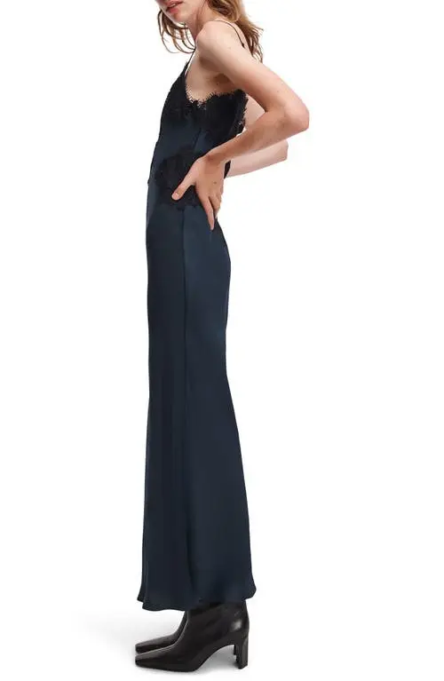 Rag & Bone Ariana Lace Trim Slipdress