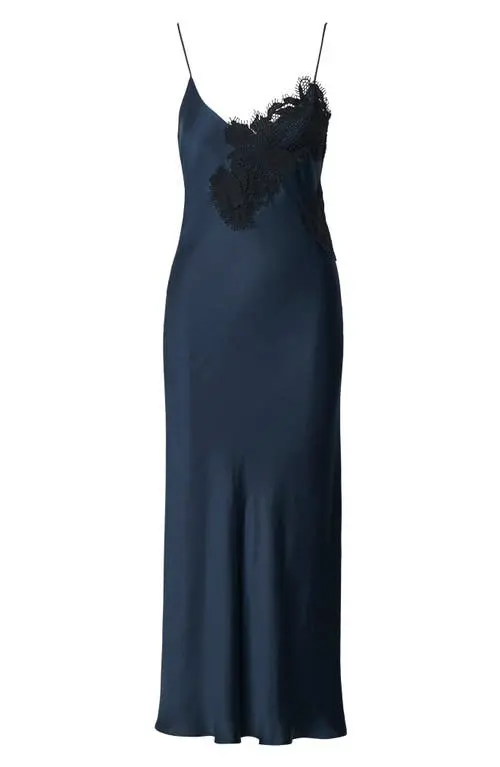 Rag & Bone Ariana Lace Trim Slipdress