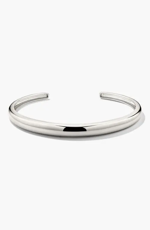 Mejuri Dôme Cuff Bracelet - Sterling Silver