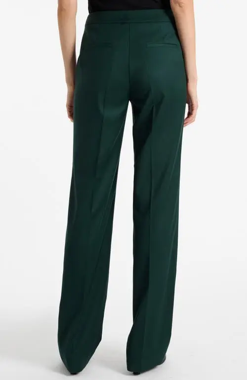 Santorelli Brenda Wide Leg Pant In Soft Stretch Twill