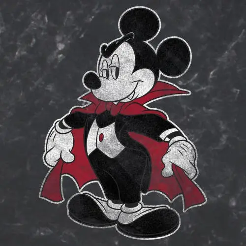 MICKEY & FRIENDS Halloween Retro Vampire T Shirt