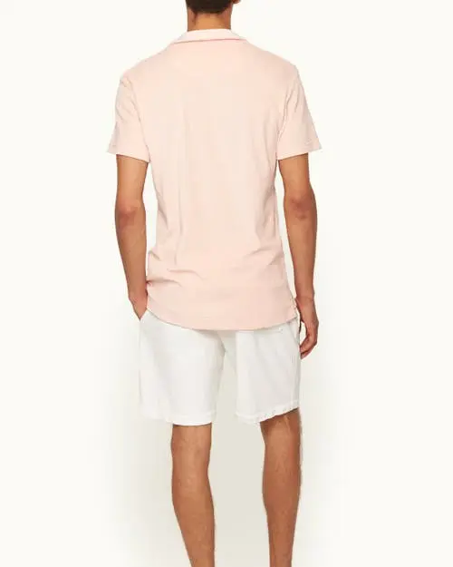 Orlebar Brown Terry Towelling Tailored Fit Towelling Polo Shirt