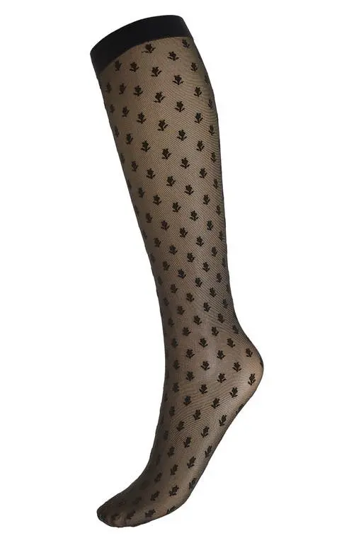 Wolford Blossom Knee High Socks