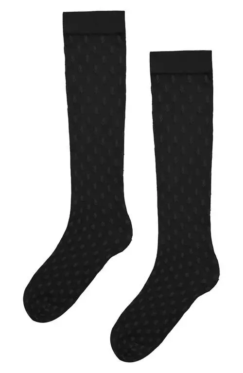 Wolford Blossom Knee High Socks