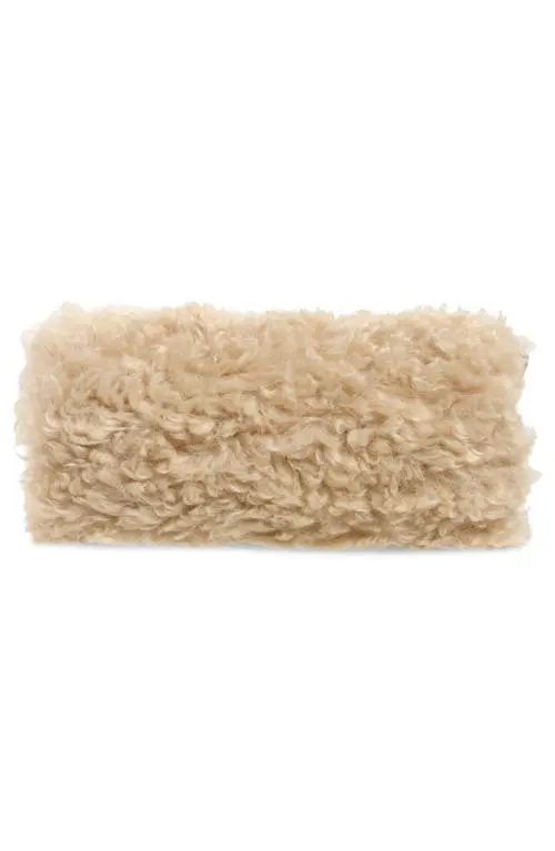 Stella McCartney Logo Faux Fur Bracelet Pouch
