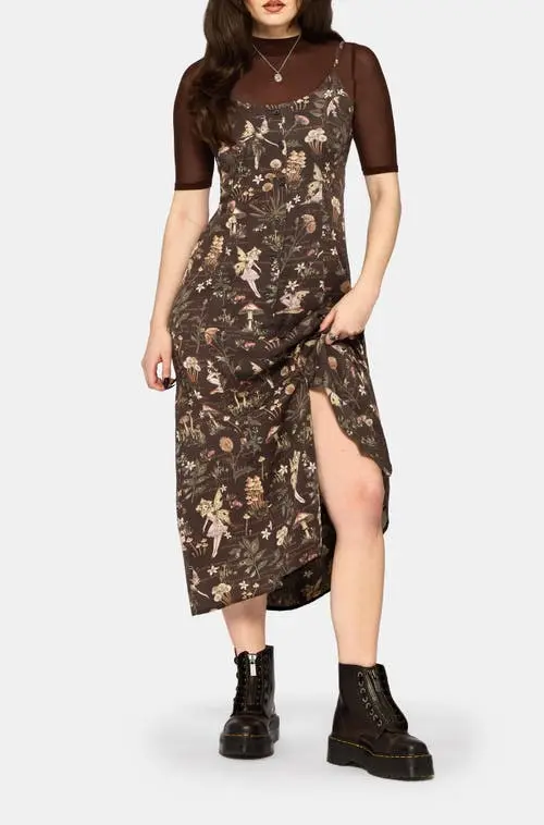 DISTURBIA Faela Fairy Cami Midi Dress