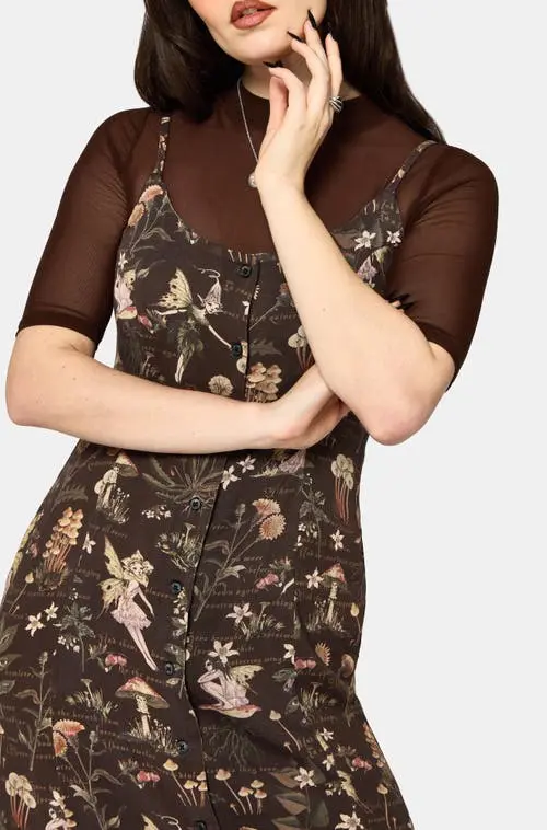 DISTURBIA Faela Fairy Cami Midi Dress