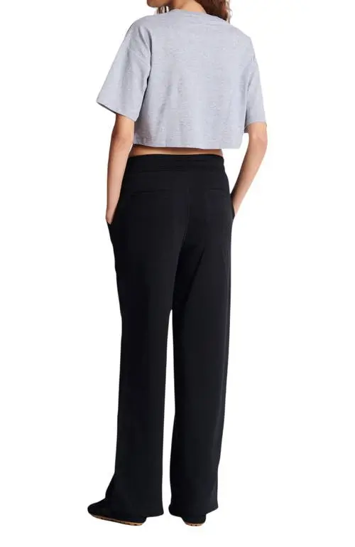 Balmain Boxy Cropped T-shirt With Print