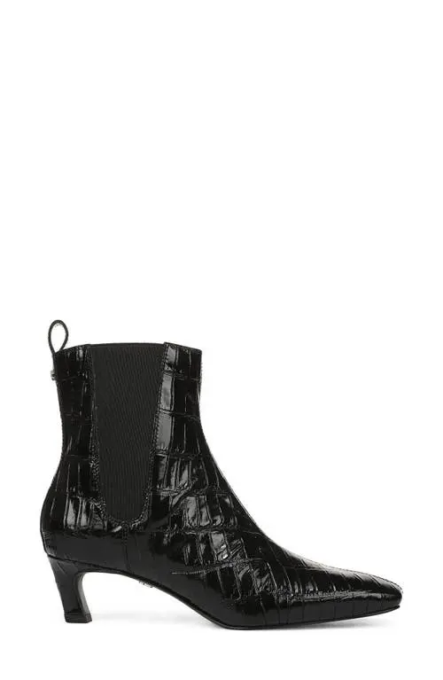 Sam Edelman Peony Bootie - Black Croc Print