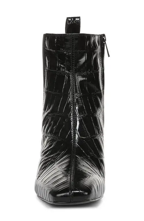 Sam Edelman Peony Bootie - Black Croc Print