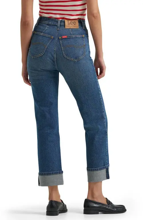 LEEM Marilyn High Waist Straight Leg Jeans