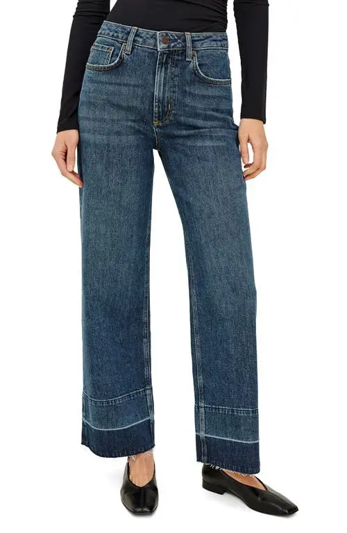 Rails Getty Crop High Waist Wide Leg Jeans