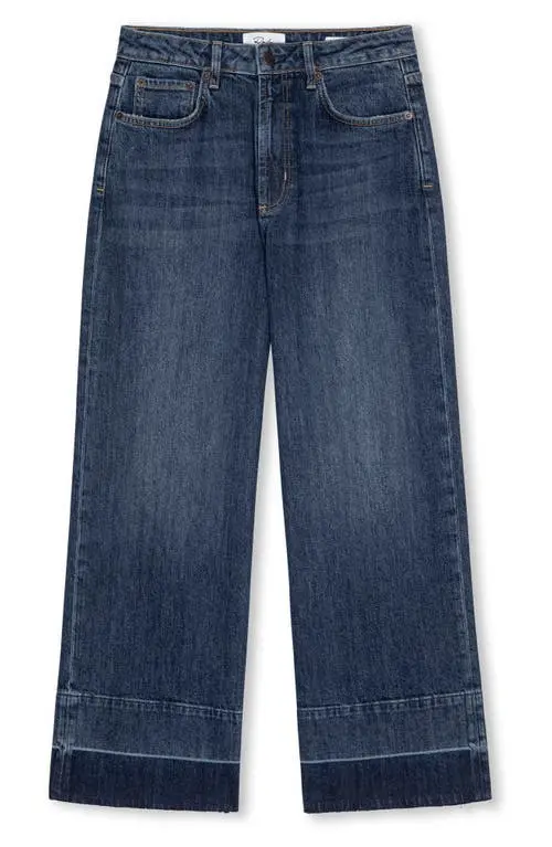 Rails Getty Crop High Waist Wide Leg Jeans