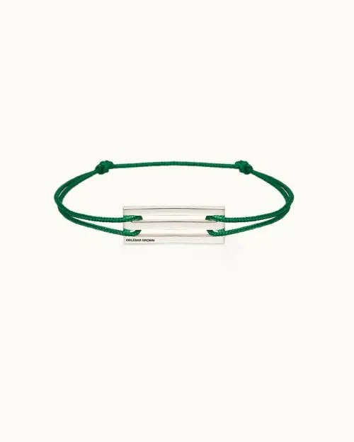 Orlebar Brown Nato Sterling-silver Bracelet