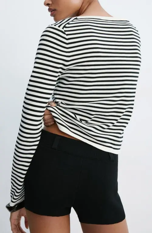 Mango Basikina Stripe Sweater
