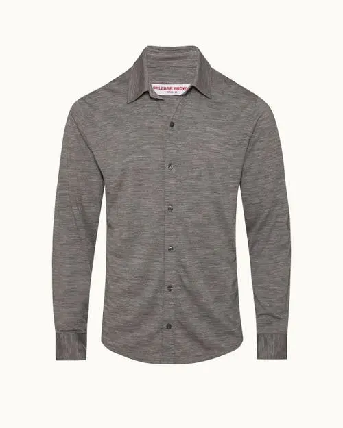 Orlebar Brown Giles Merino Tailored-fit Shirt