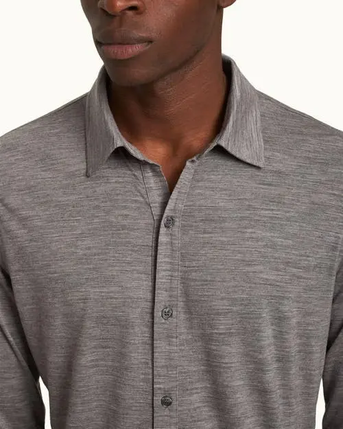 Orlebar Brown Giles Merino Tailored-fit Shirt