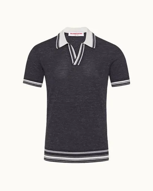 Orlebar Brown Horton Tipping Tailored-fit Polo Shirt