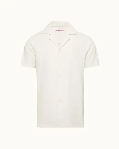 Orlebar Brown Howell Towelling Relaxed-fit Shirt