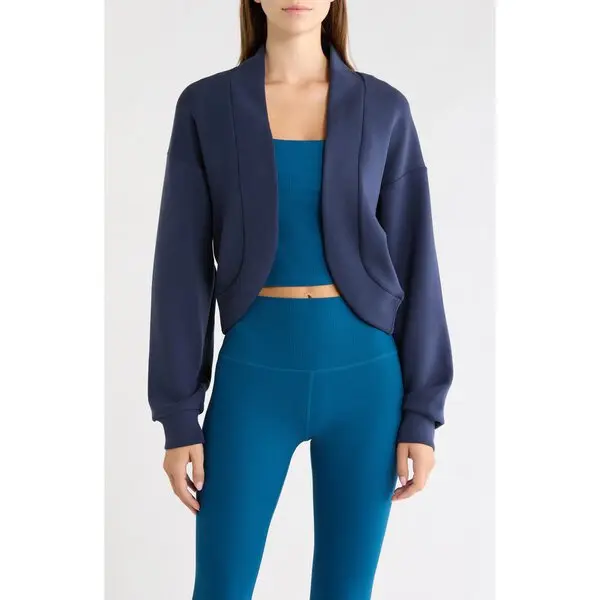 MPG Dreamweave Shrug - Navy Blazer