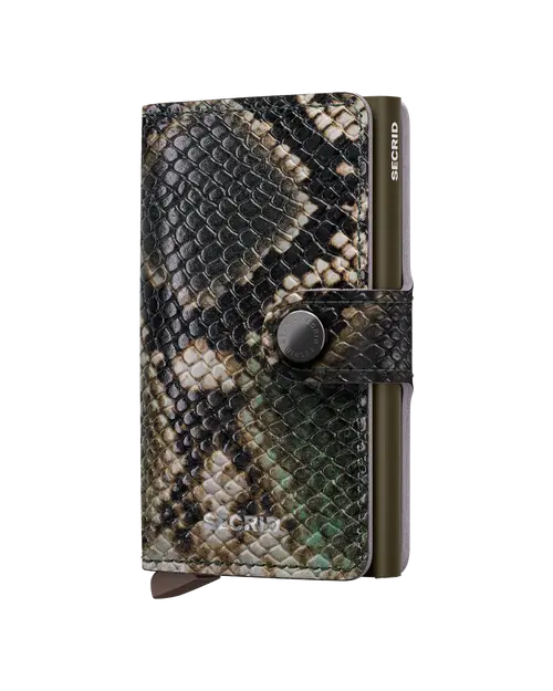 SECRID Miniwallet Serpent - Green