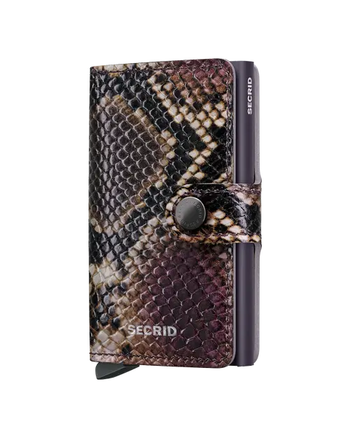 SECRID Miniwallet Serpent - Purple