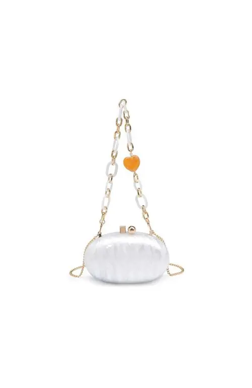 URBAN EXPRESSIONS Tamberla Evening Bag - Ivory