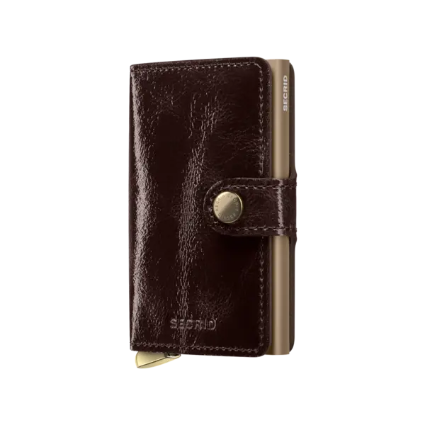 SECRID Premium Miniwallet+ Naplak - Mahogany