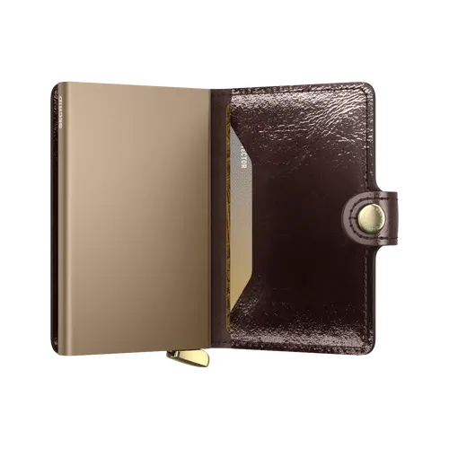SECRID Premium Miniwallet+ Naplak - Mahogany