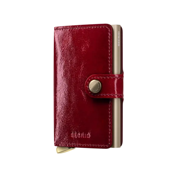 SECRID Premium Miniwallet+ Naplak - Red