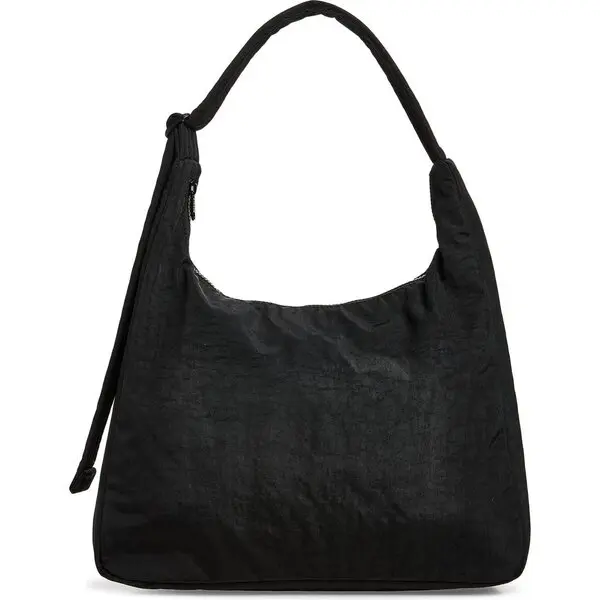 Baggu Recycled Nylon Shoulder Bag - Black