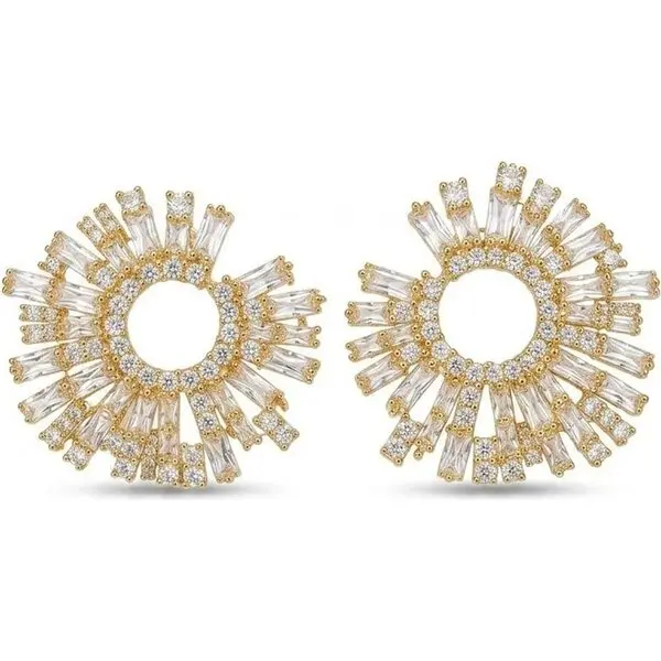 IVY & PEARL CO. The Heiress Studs - Gold