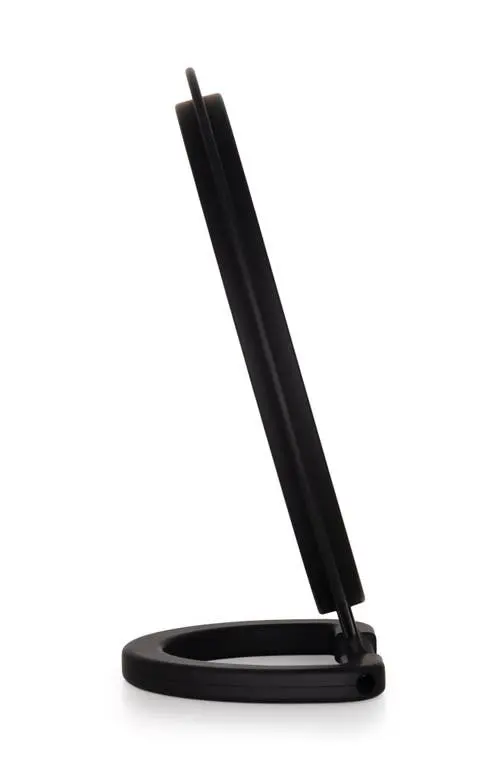 ZADRO Dual-sided Hanging Handheld Mirror In Soft-touch - Soft Touch Black