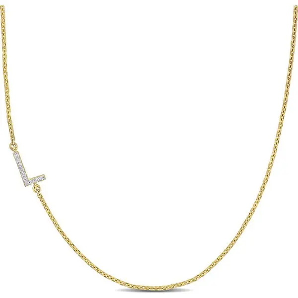 JULIANNA B. 14k Yellow Gold Diamond Necklace - L